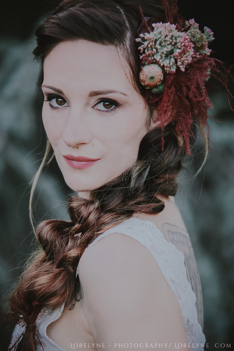 inspiration-mariage-boho-portrait-tresse - Andralys - Robes de mariée ...